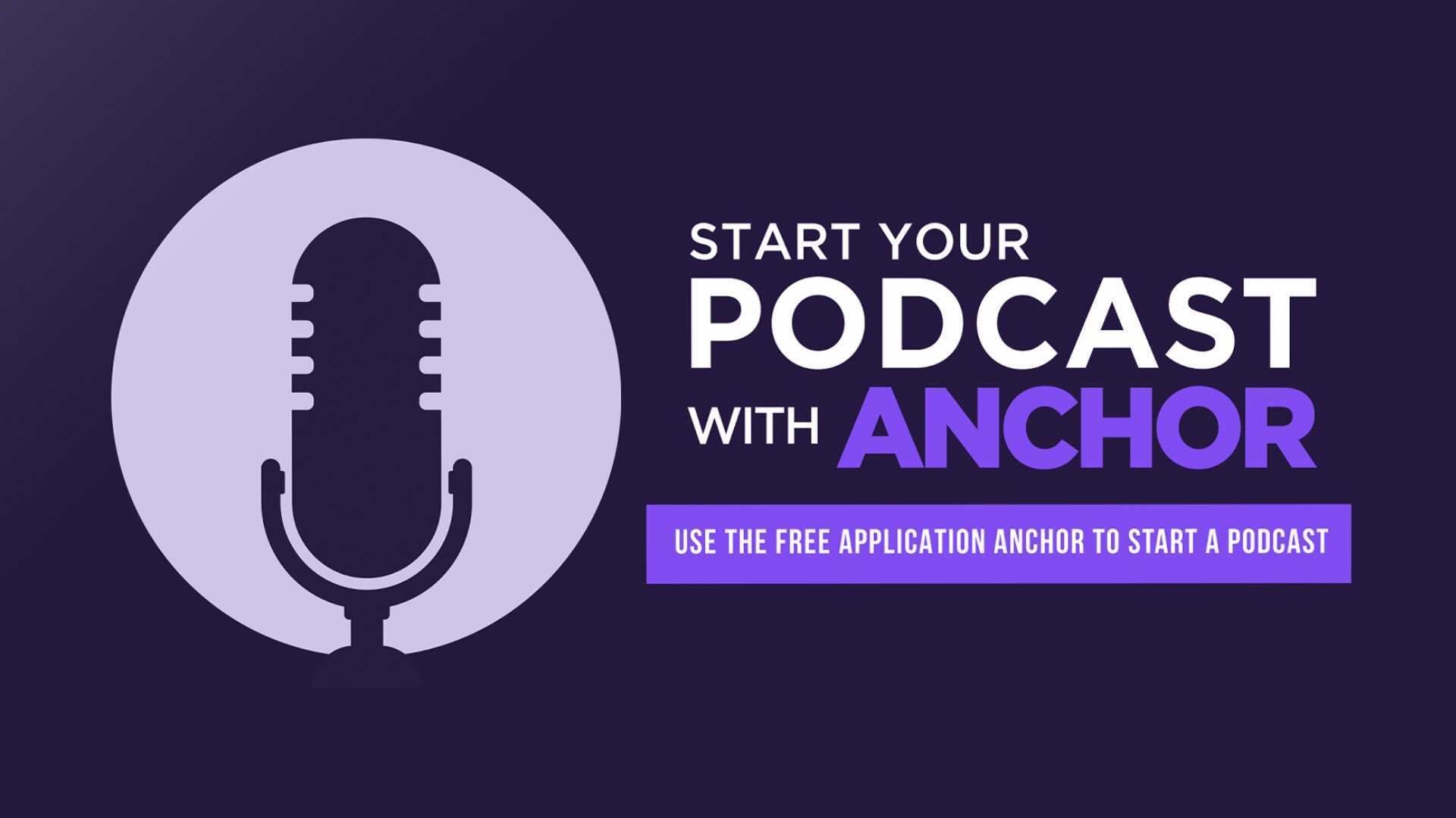 Start Your Podcast With Anchor | The Moral Marketer