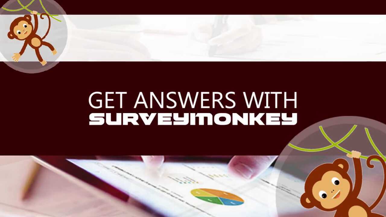 Get Answers With Survey Monkey | The Moral Marketer